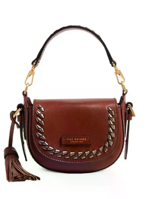THE BRIDGE Leather Shoulder Bag