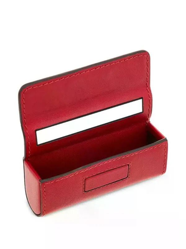 THE BRIDGE Logo-print Leather Lipstick Case