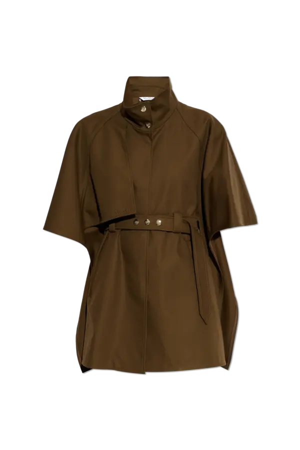 Max Mara Avenue' Poncho - Brown
