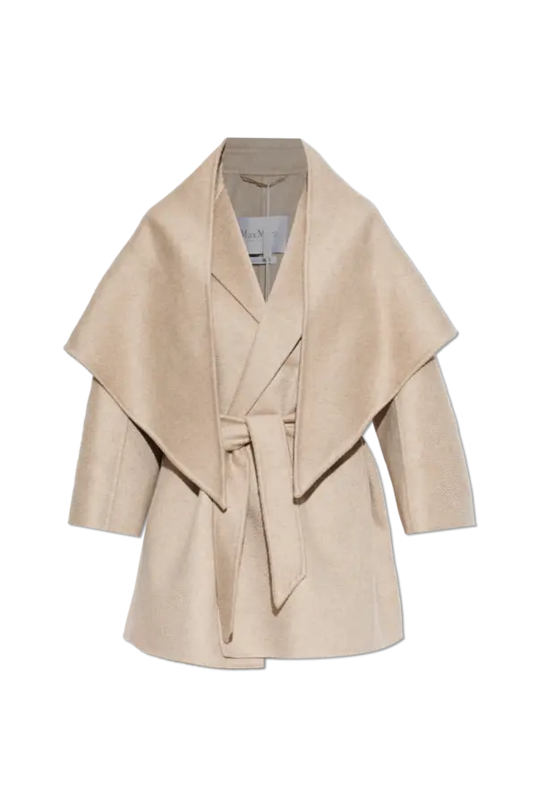 Max Mara Cashmere 'detto' Coat - Beige