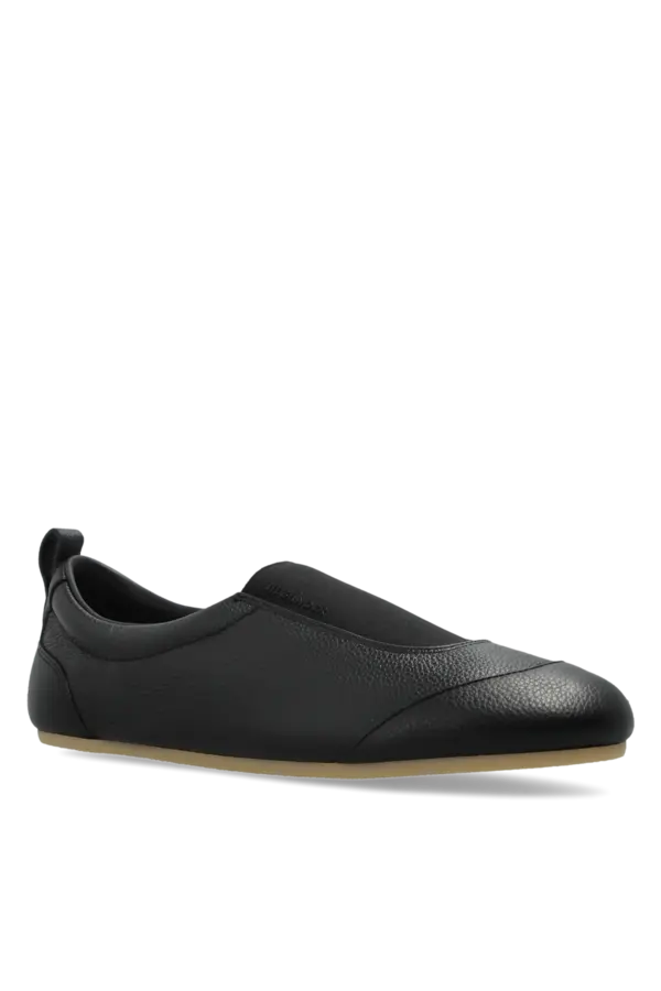 JIL SANDER Etage" Smooth Leather Slip-on Sneakers