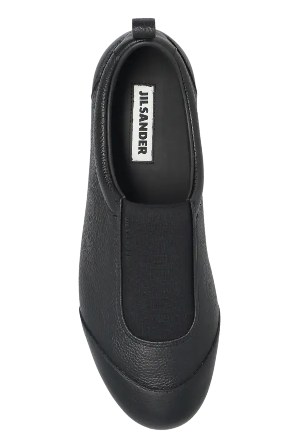 JIL SANDER Etage" Smooth Leather Slip-on Sneakers