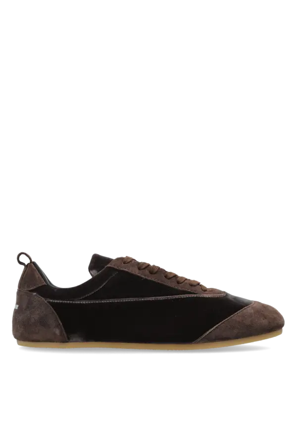 JIL SANDER Etage' Low Top Sneakers - Brown