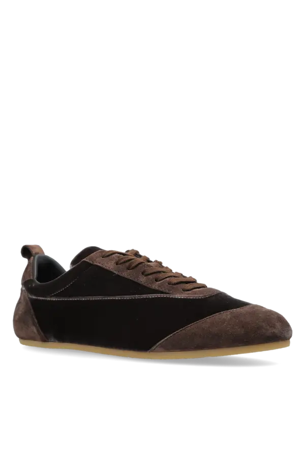 JIL SANDER Etage' Low Top Sneakers - Brown