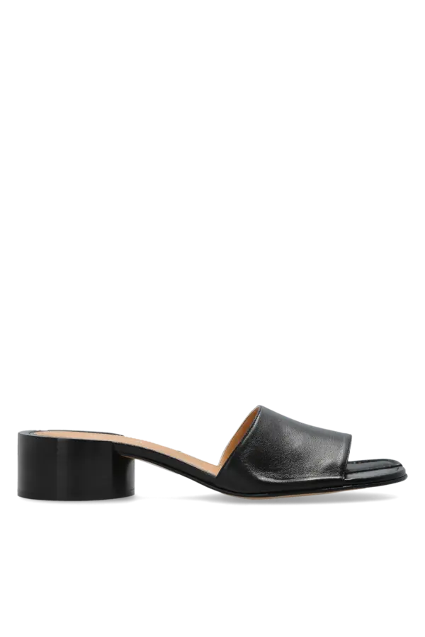 MAISON MARGIELA Tabi Heeled Mules - Black