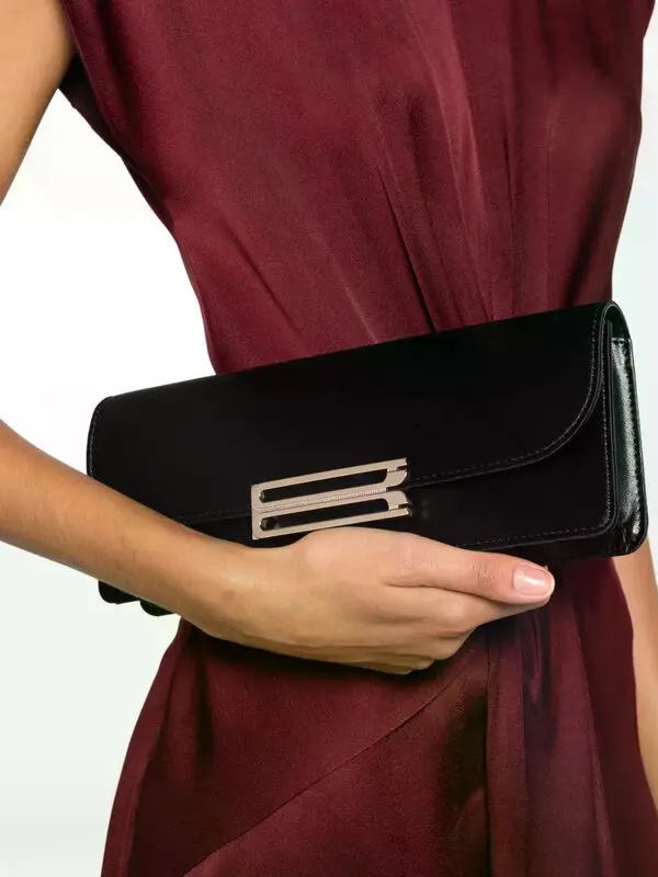 Victoria Beckham Dorian East-west Clutch Bag - Black