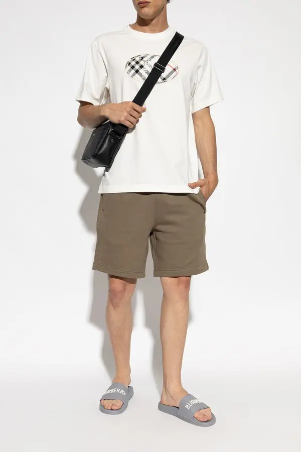 Burberry Furley Slides With Embossed Logo
