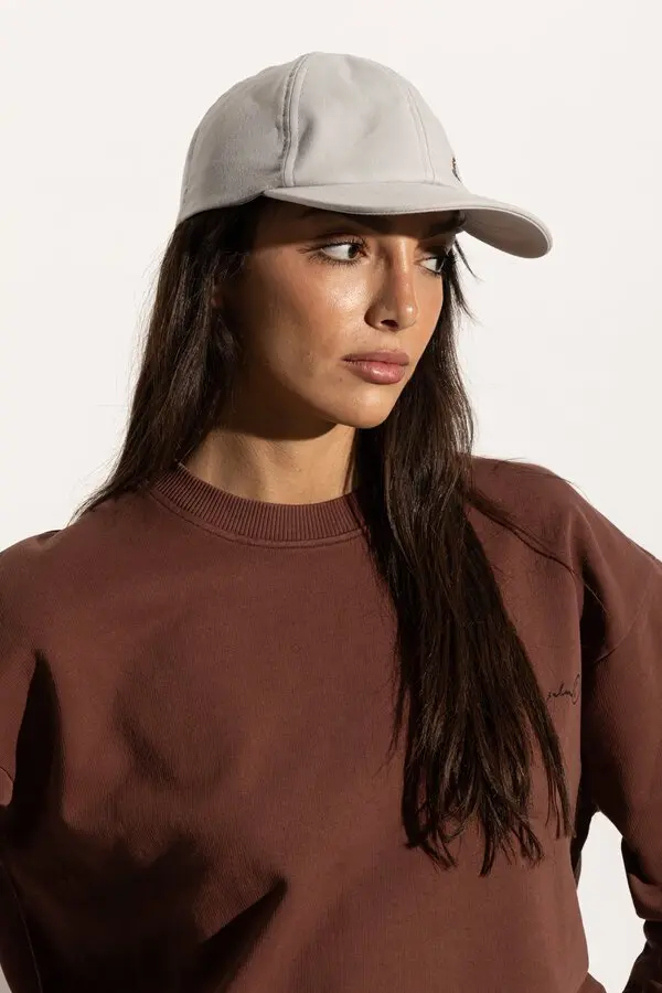 VIVIENNE WESTWOOD Baseball Cap With Embroidered Logo - Grey