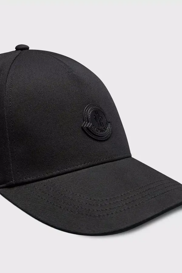Moncler Logo Patch Baseball Cap