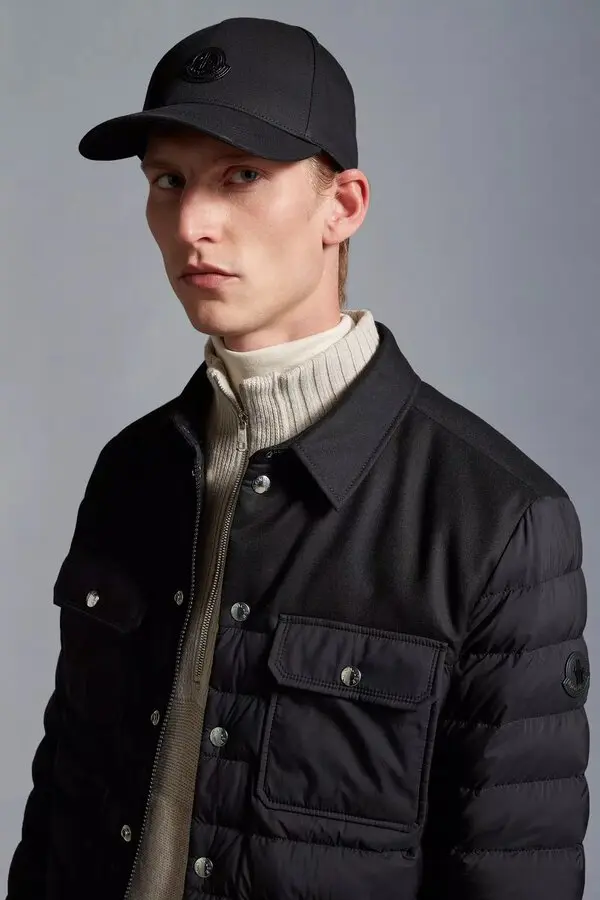 Moncler Logo Patch Baseball Cap