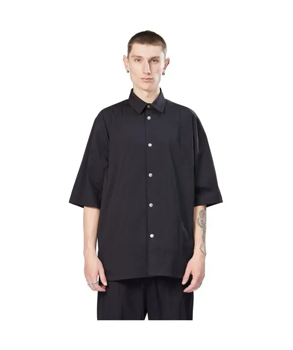 THOM KROM Short-sleeve Poplin Shirt