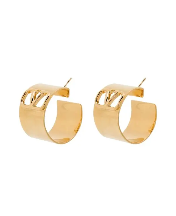 Valentino Garavani Vlogo Signature Pearl Earrings - Yellow