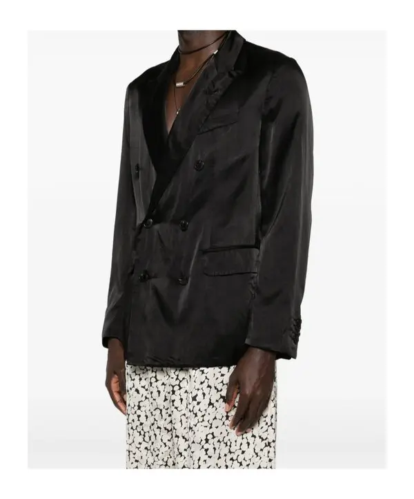 Dries Van Noten Long-sleeved Suit Jacket