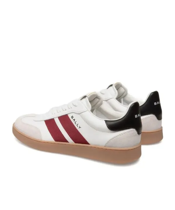 Bally Retro Crest Sneakers - White