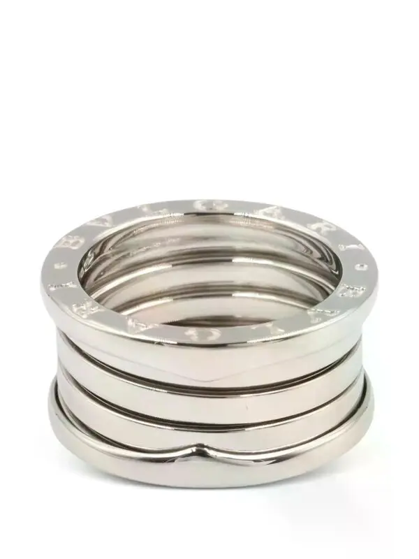 BVLGARI B.zero1 Five-band Ring In 18k White Gold