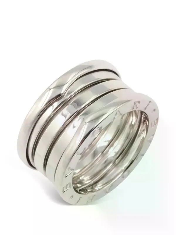BVLGARI B.zero1 Five-band Ring In 18k White Gold