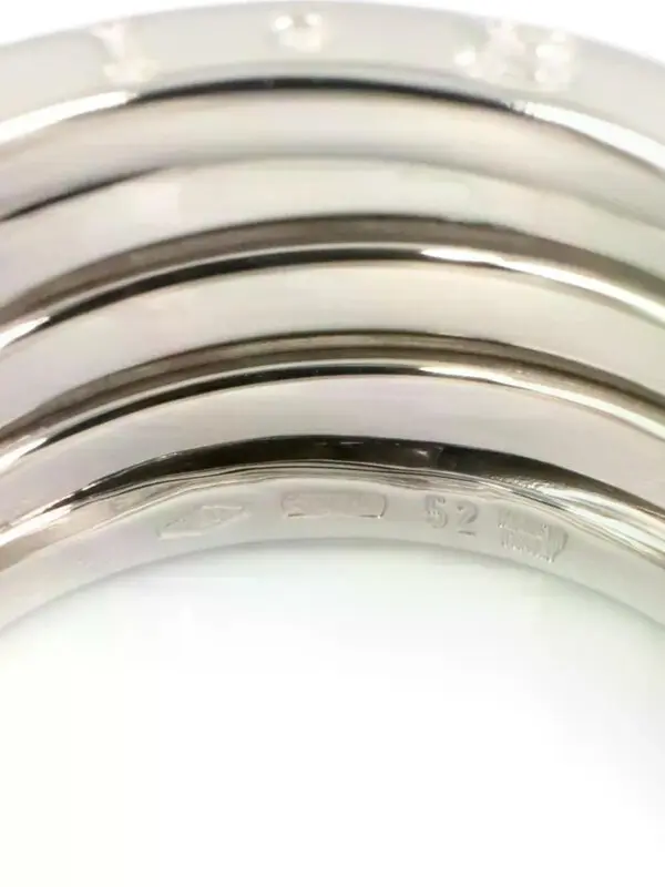 BVLGARI B.zero1 Five-band Ring In 18k White Gold