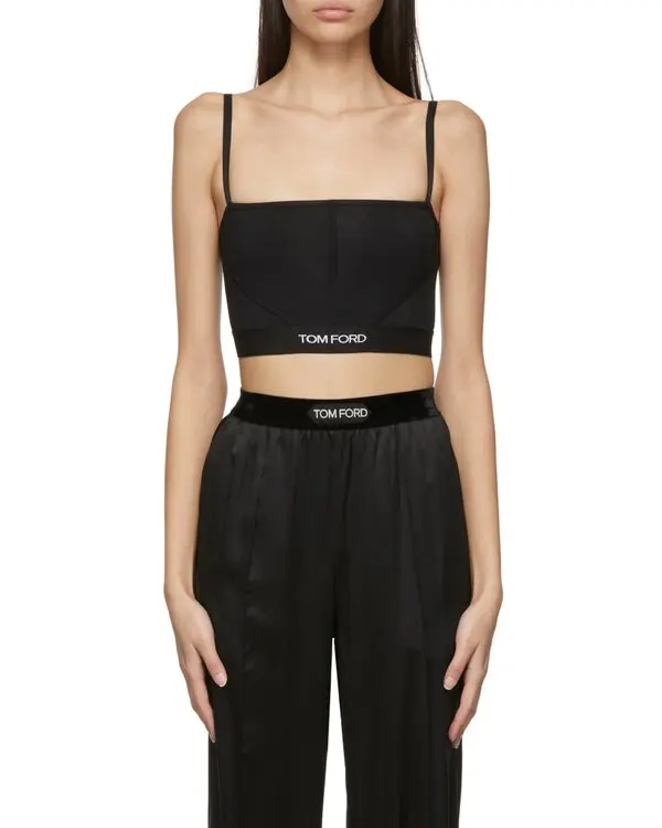 TOM FORD Logo Waistband Bra