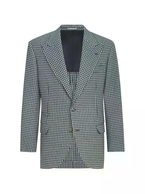 Brunello Cucinelli Houndstooth-pattern Blazer