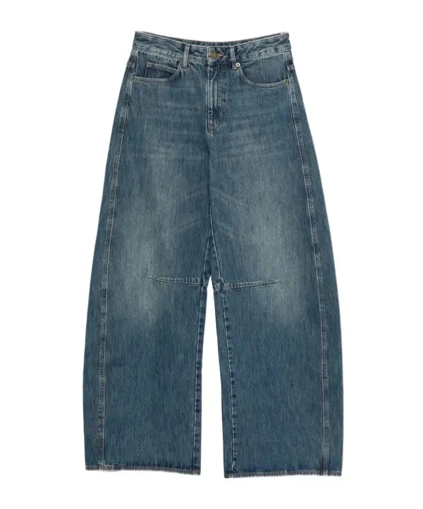 Soeur Wide Leg Jeans - Blue