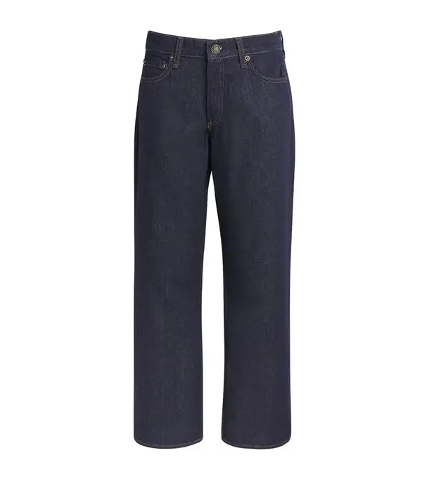 Rag & Bone Saige Low-rise Straight Leg Jeans - Blue