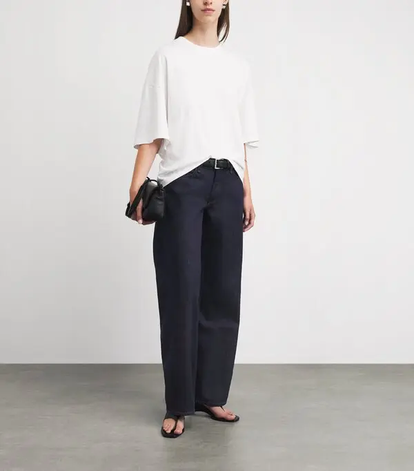 Rag & Bone Saige Low-rise Straight Leg Jeans - Blue