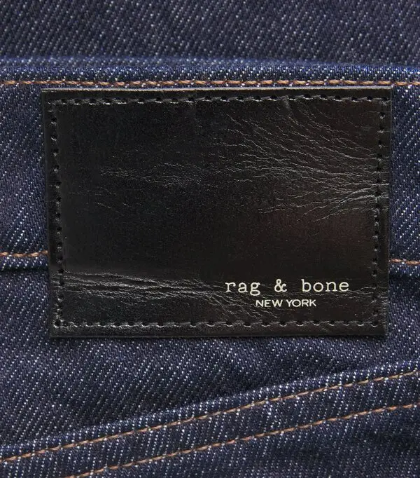 Rag & Bone Saige Low-rise Straight Leg Jeans - Blue