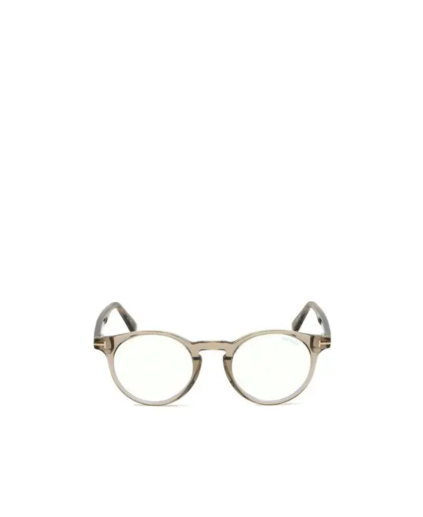 TOM FORD Round Frame Eyeglasses - White