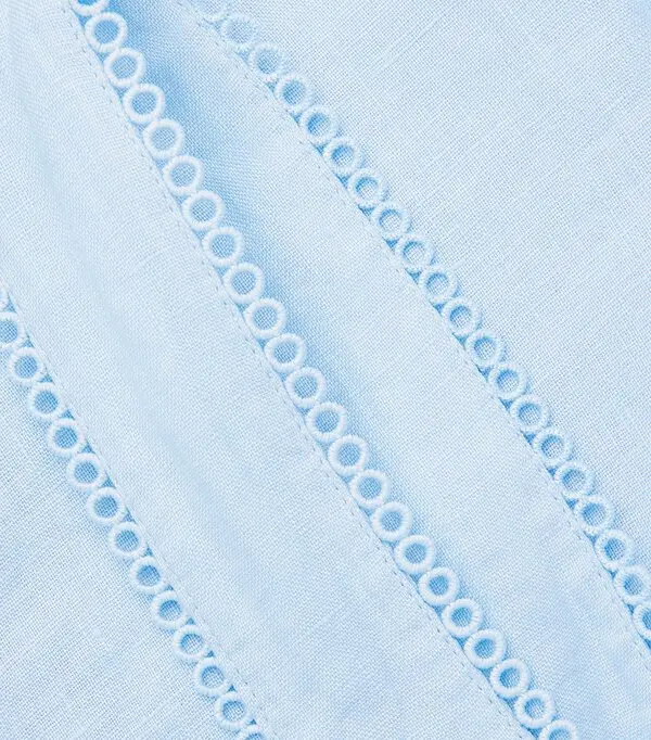 Heidi Klein Linen Tie-back Midi Dress