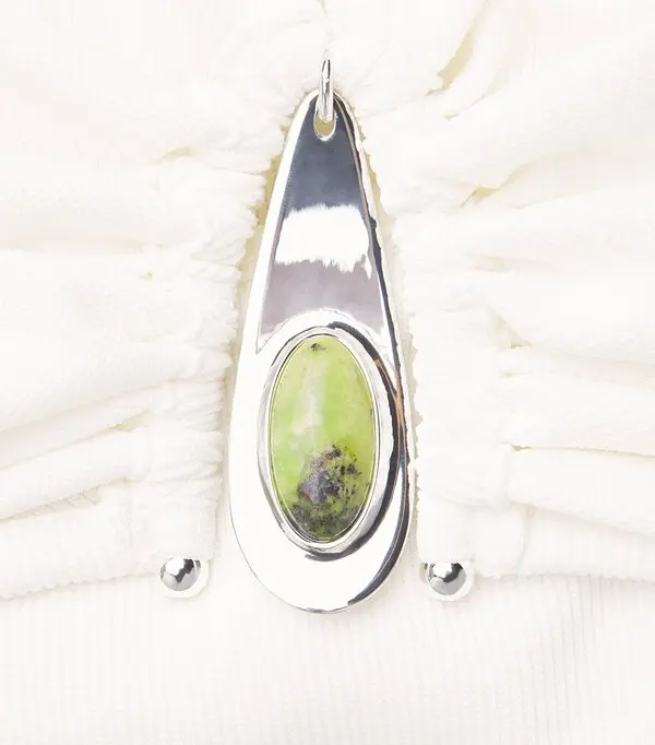 Christopher Esber Halterneck Pendant Maxi Dress