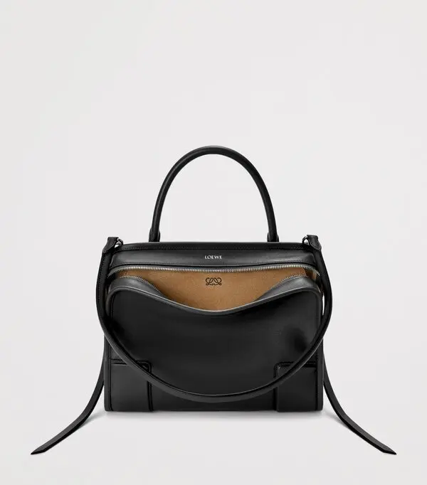 Loewe Amazona 180 Top Handle Bag - Black