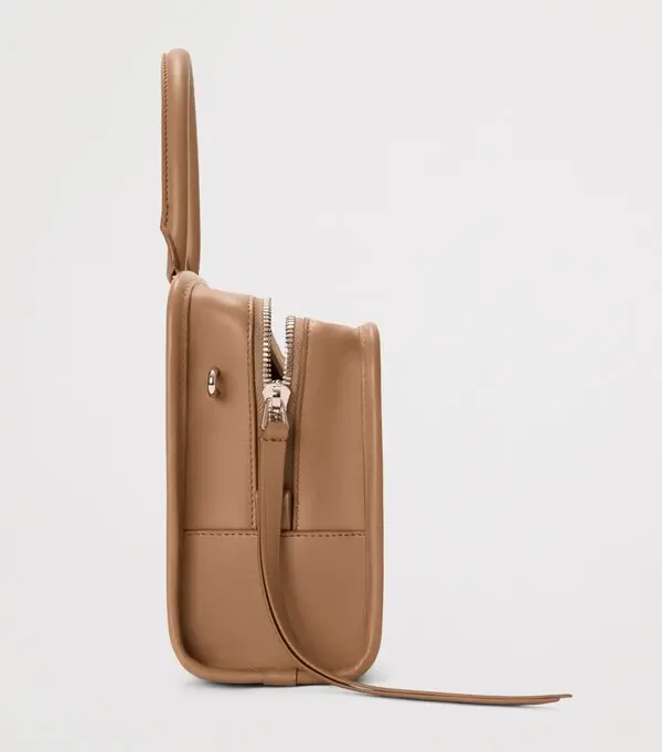 Loewe Small Leather Top-handle Bag - Brown