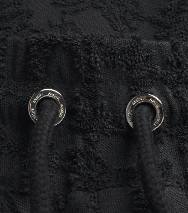 Amiri Ma Quad Monogram Jacquard Towelling Shorts