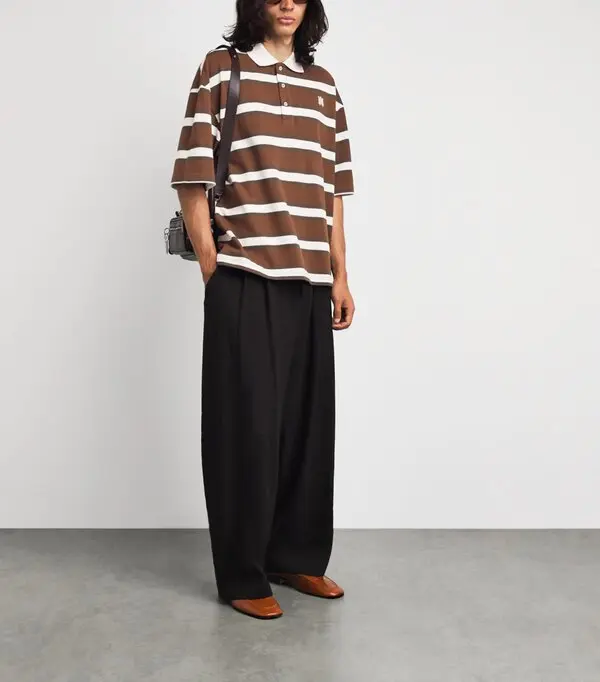 Amiri Cotton Stripe Logo T-shirt