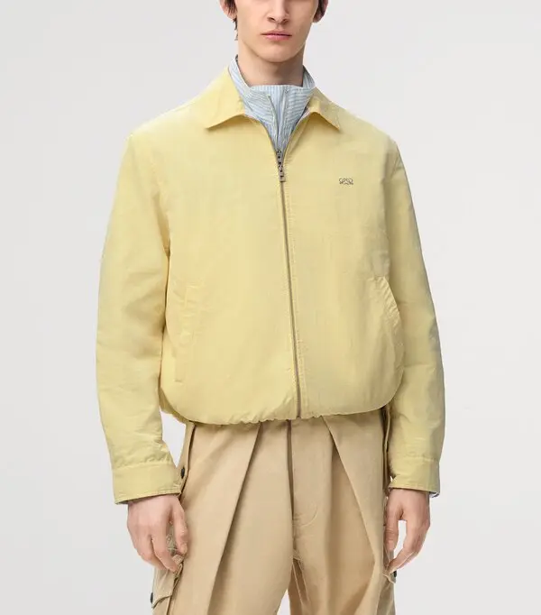 Loewe Canvas Zip-up Jacket