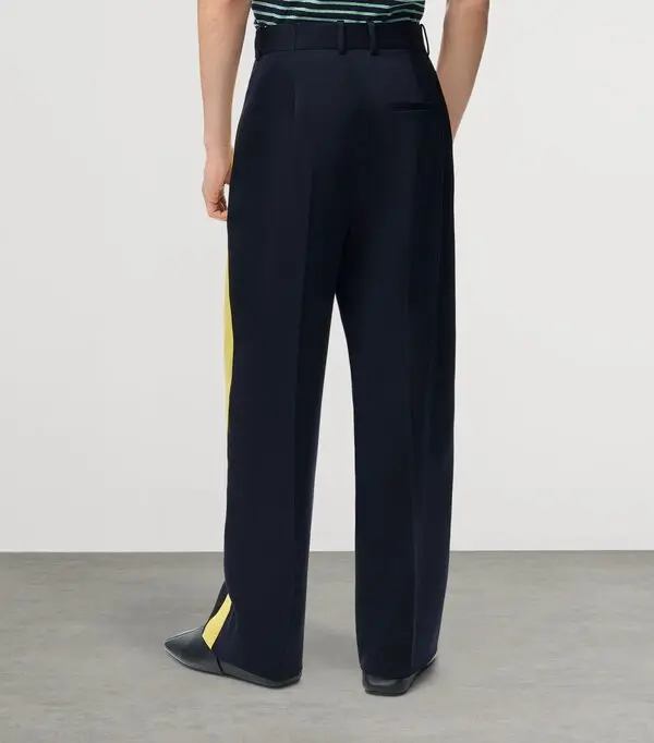 Loewe Wool-blend Stripe Trousers