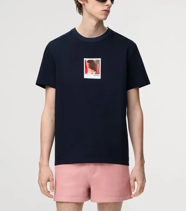 Loewe Cotton-blend Printed T-shirt
