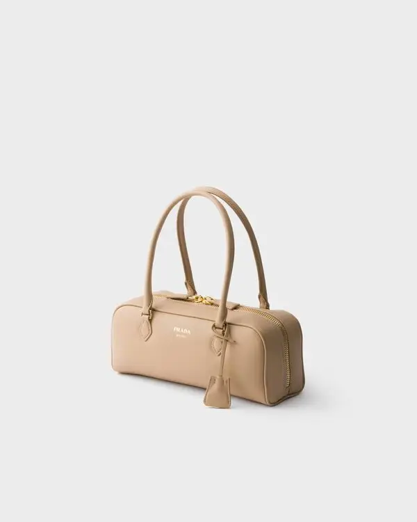 Prada Medium Leather Top-handle Bag