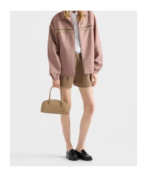 Prada Medium Leather Top-handle Bag