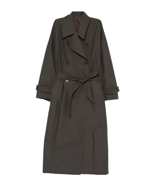 Soeur Double-breasted Belted Coat - Black