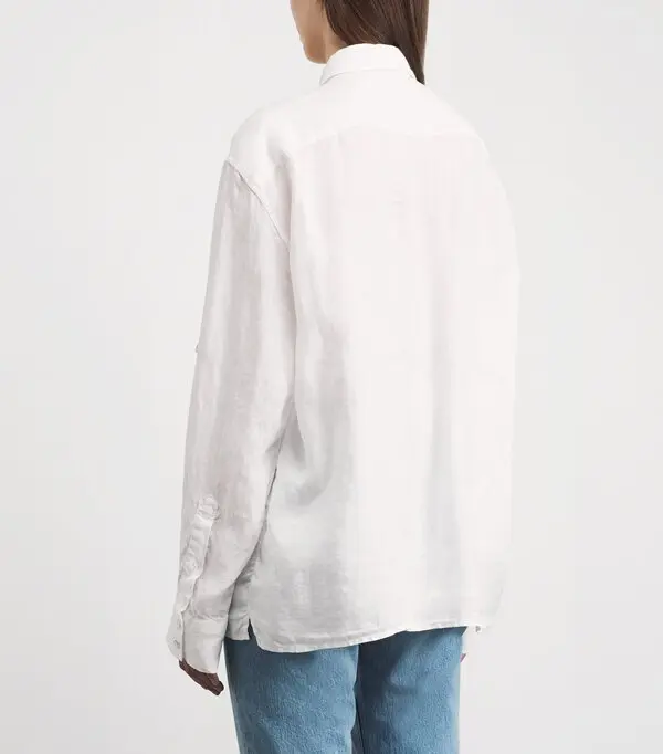 7 For All Mankind Linen Patch Pocket Shirt