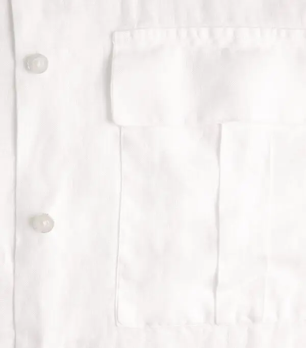 7 For All Mankind Linen Patch Pocket Shirt