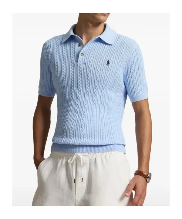 Polo Ralph Lauren Cable-knit Polo Shirt