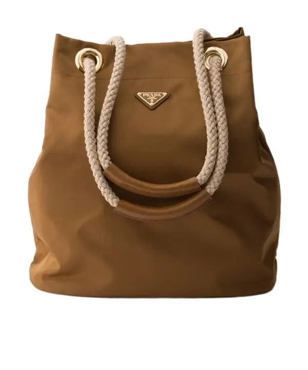 Prada Re-nylon Bucket Bag - Brandy