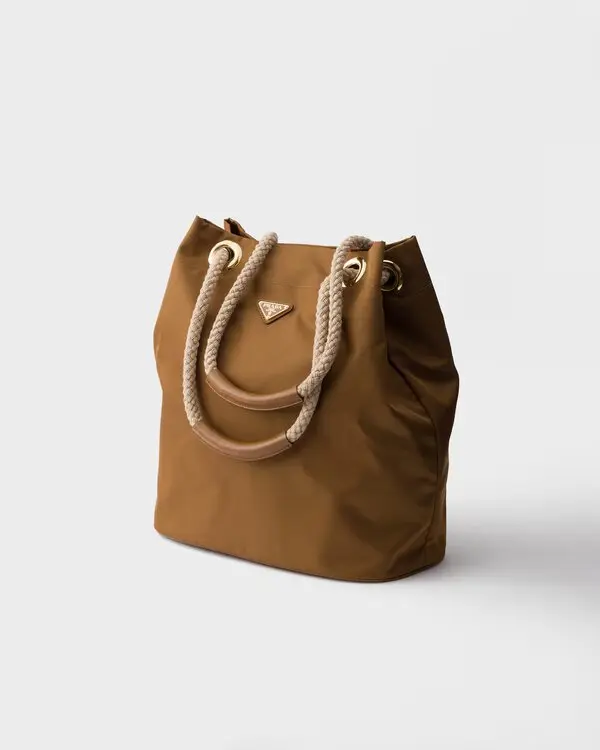 Prada Re-nylon Bucket Bag - Brandy