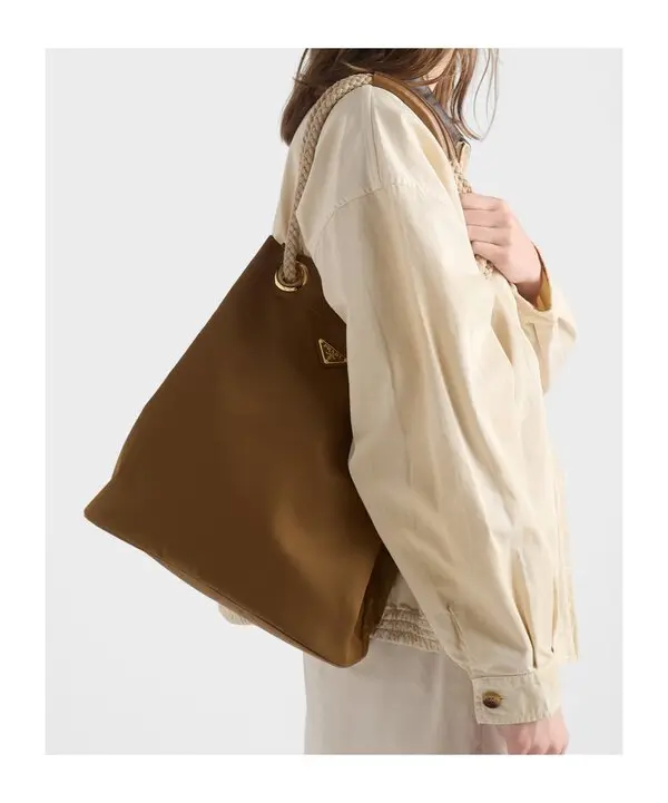 Prada Re-nylon Bucket Bag - Brandy