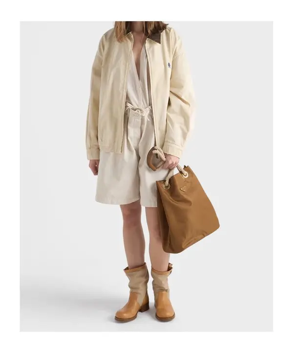 Prada Re-nylon Bucket Bag - Brandy