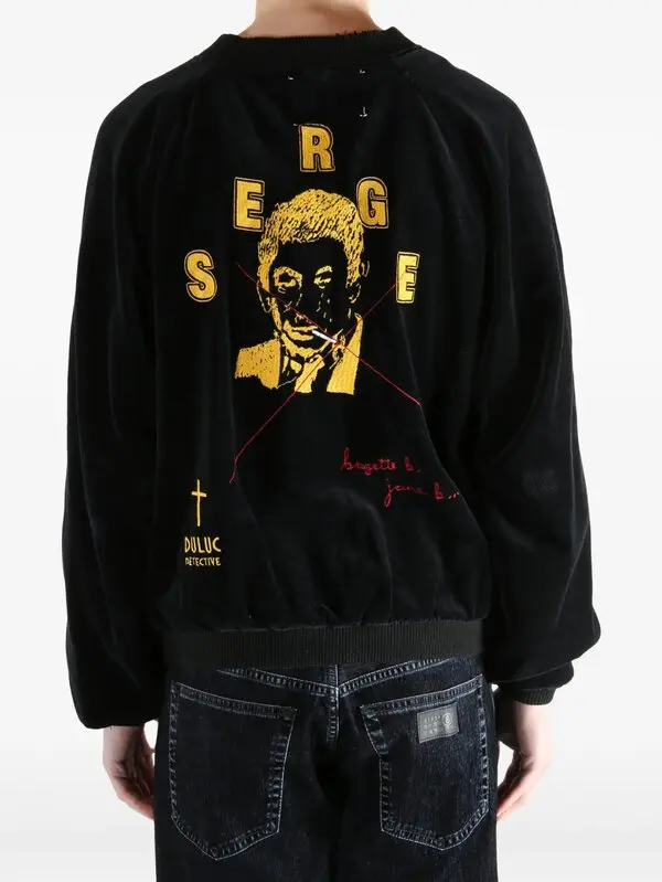 PALY HOLLYWOOD Embroidered Bomber Jacket