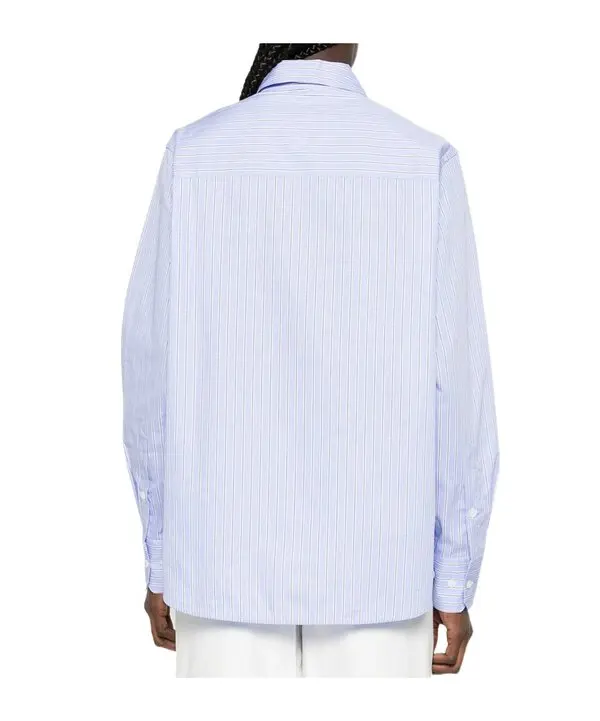 ANINE BING Striped Button-up Shirt