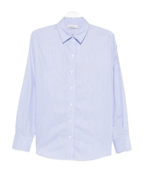 ANINE BING Striped Button-up Shirt
